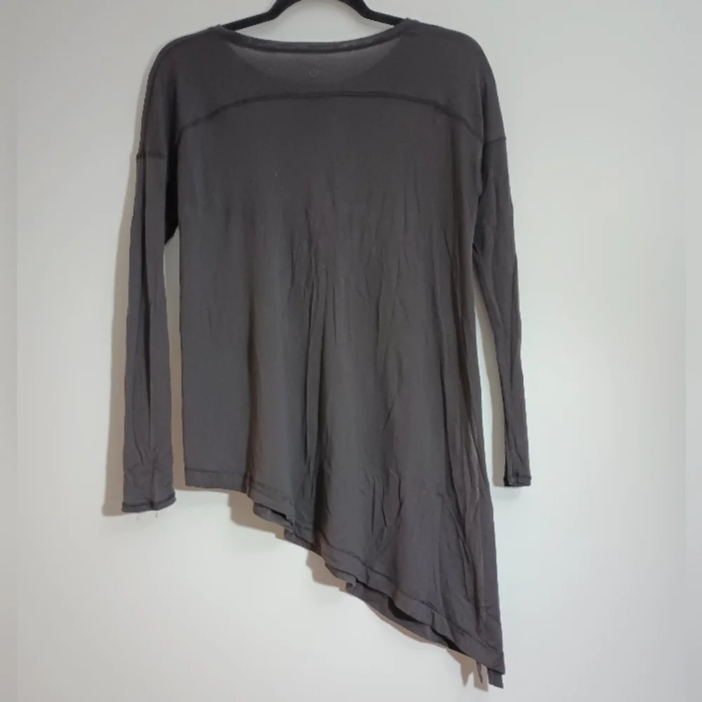 lululemon athletica | Tops | Lululemon Athletica Black Asymmetrical ...